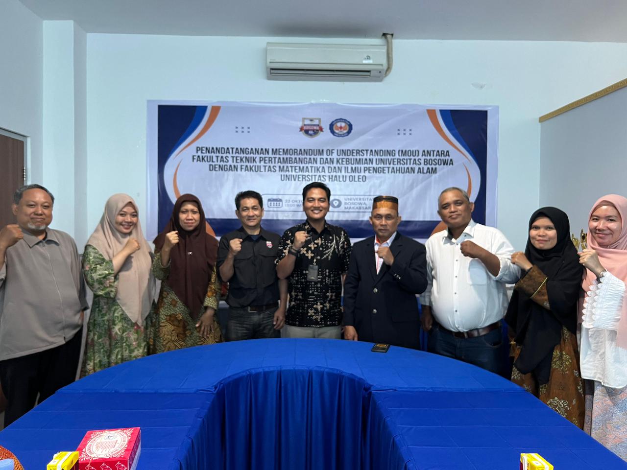 FMIPA UHO dan FTPK UNIBOS Teken MoU Perkuat Kolaborasi Tridharma ...